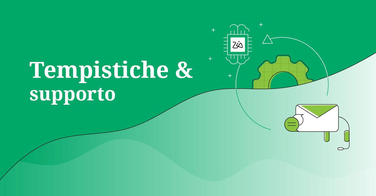 Tempistiche assistenza server Managed e Lavorazioni