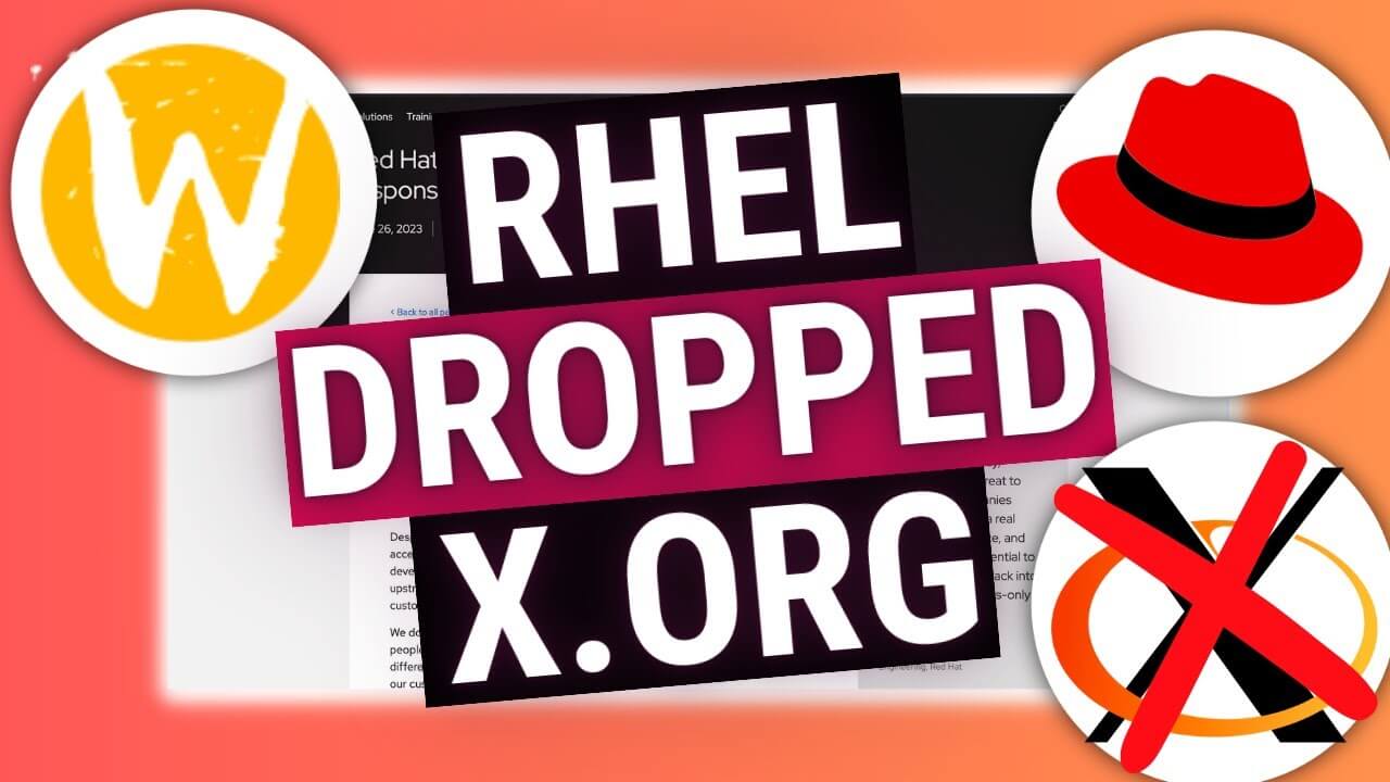 Wayland prend la tête de Linux, Red Hat faisant ses adieux à X.org - Serveur géré