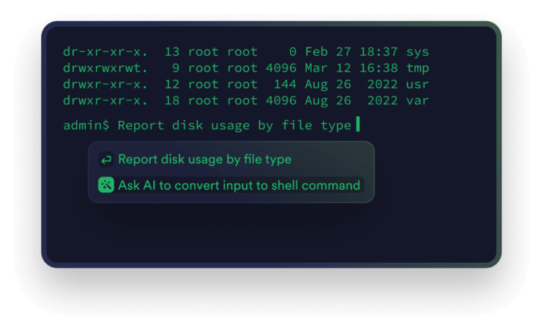 Termius, le client SSH idéal pour tout administrateur système Linux. - Serveur géré